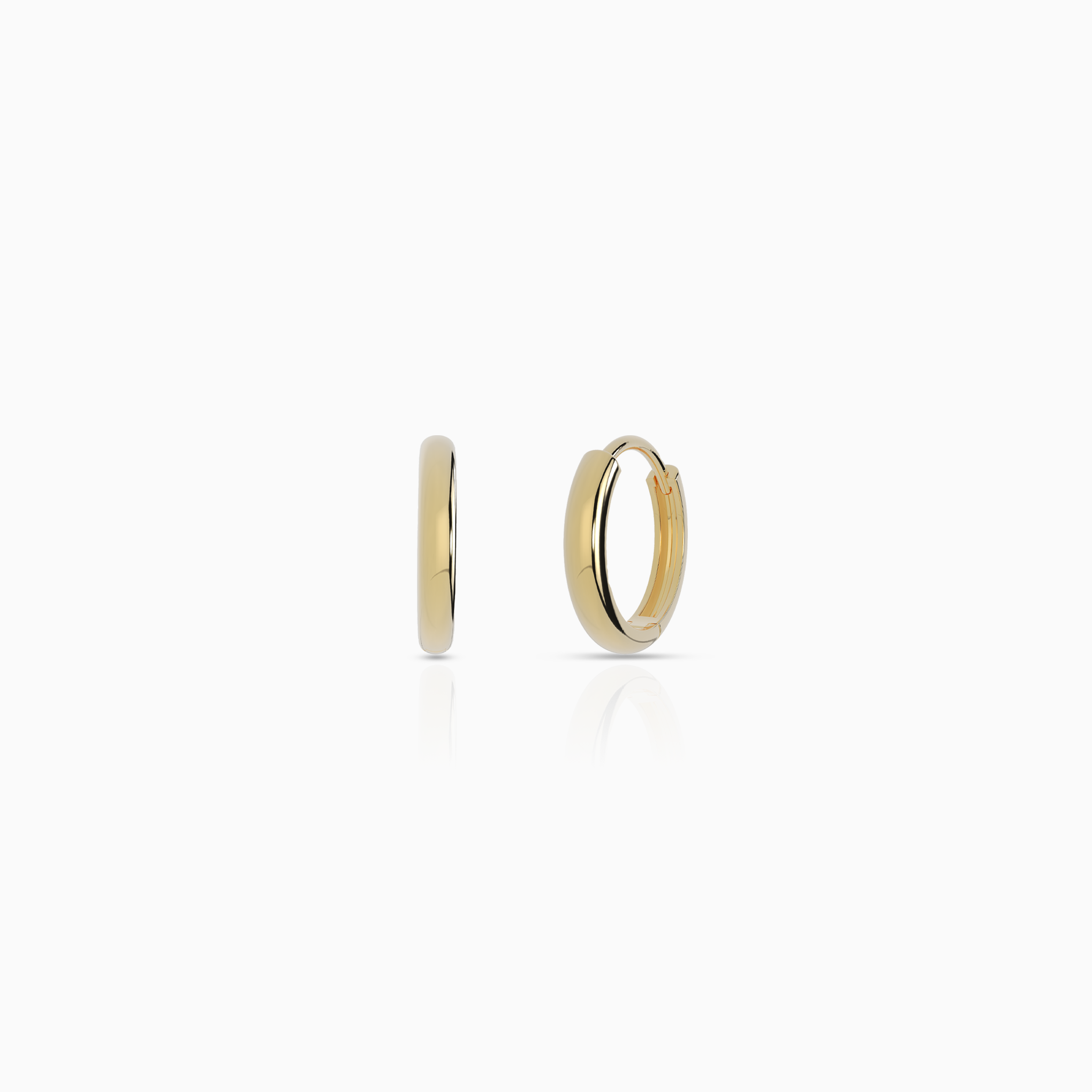 Mini Gold Hoop Earrings -10mm